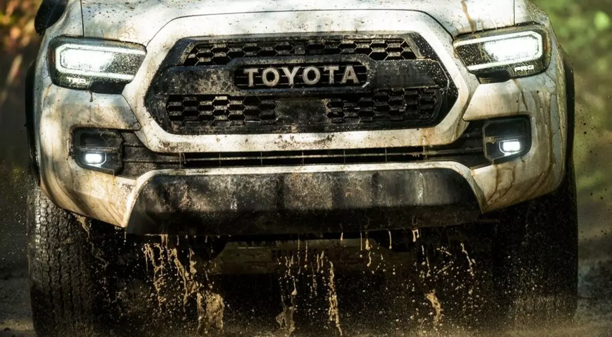 Pickup Toyota Tacoma-2020: be naujos 