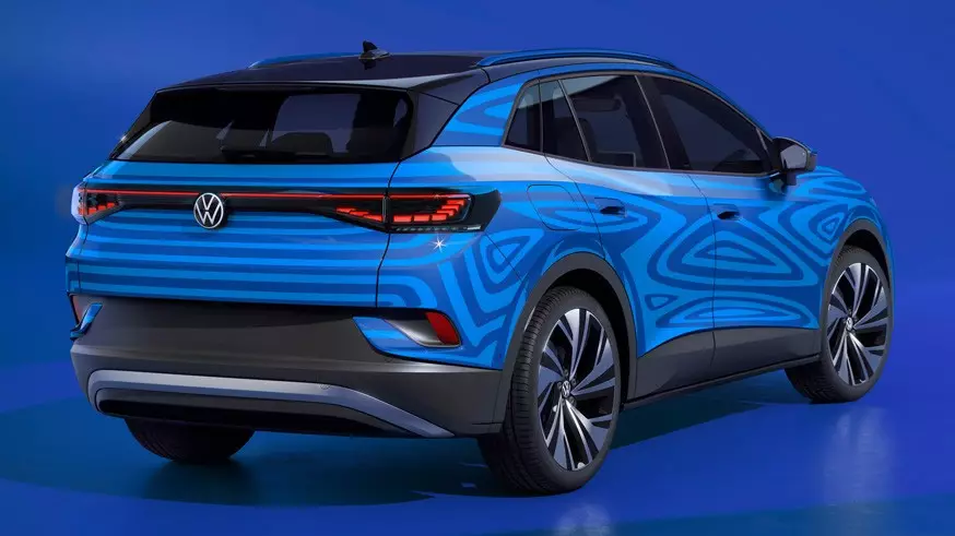 VW wëll Intrigue spillen: Skizzen vun der neier Crossover koum, d'Erscheinung vun deem net méi e Geheimnis ass 32923_5