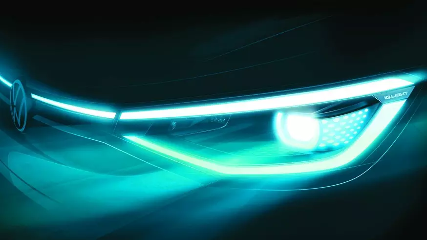 Li ser Eve of Speed ​​Premiere Volkswagen id.4 nû Teizers Tease dike.4 32924_1