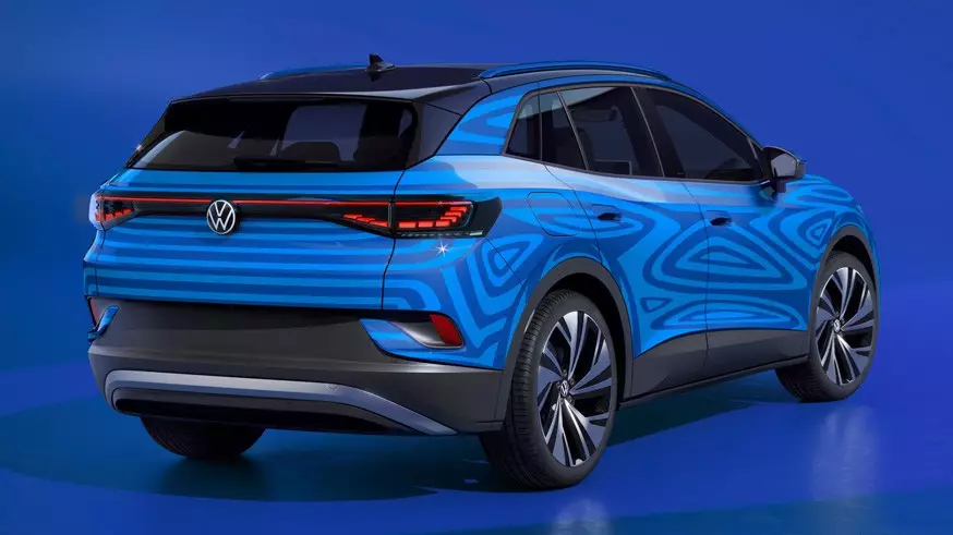 Ātruma pirmizrādes priekšvakarā Volkswagen teases New Teizers ID.4 32924_5