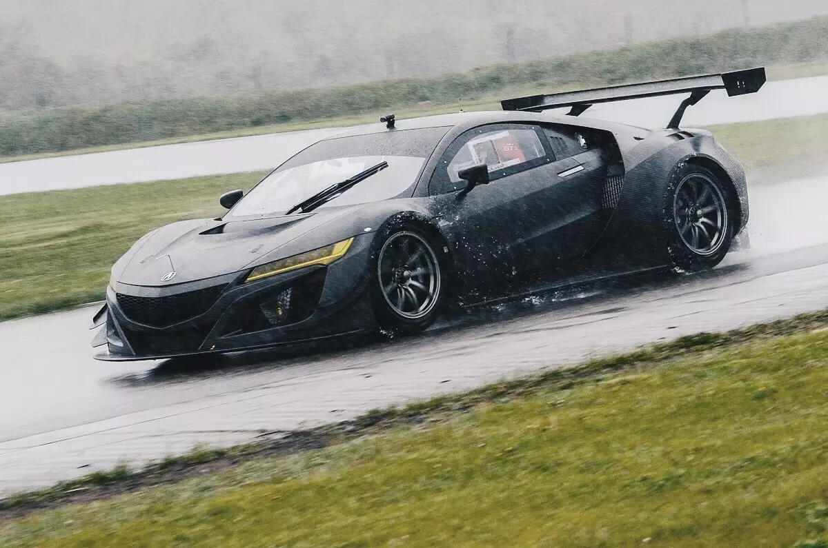 Acura nsx gt3 racecar