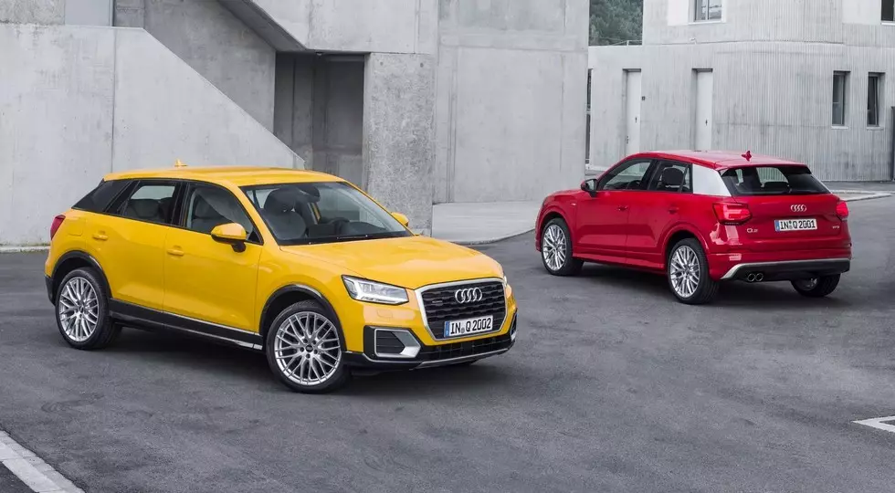 На фота: Audi Q2