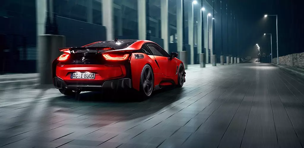 Atelier AC Schnitzer BMW i8 üçün cəsarətli bir tuninq göstərdi 33196_14