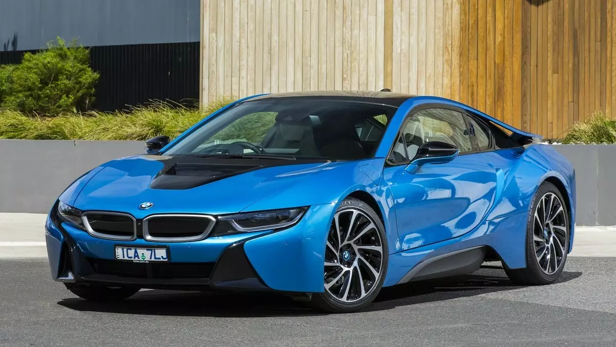 Olahraga hibrida bmw i8 wajah wajah 33197_5