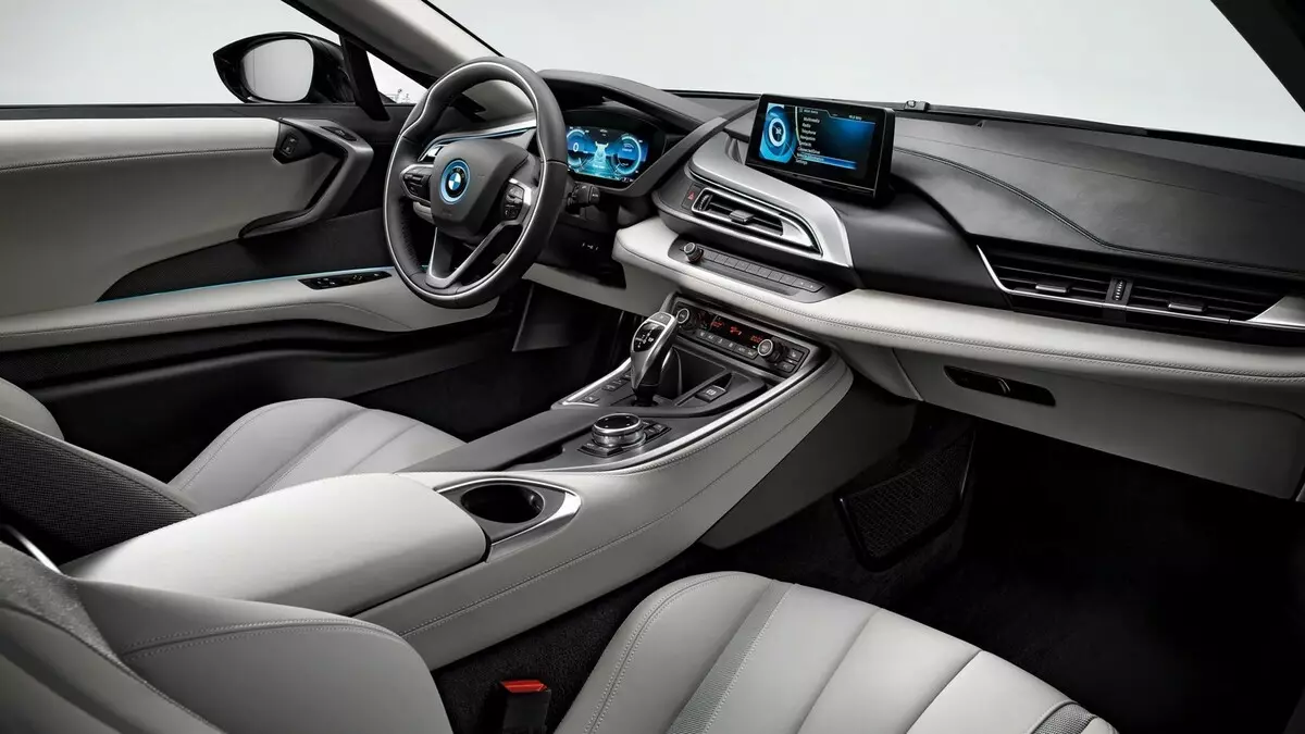 Olahraga hibrida bmw i8 wajah wajah 33197_6