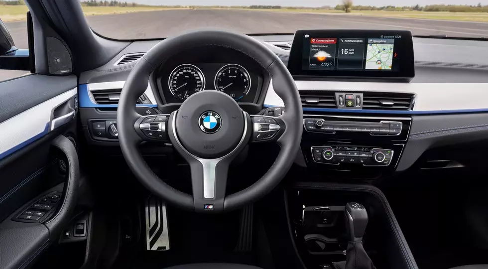 BMW X2 parcatentar postao je hibrid koji može punjiva. Postoje i druge nove odjeće 33201_7