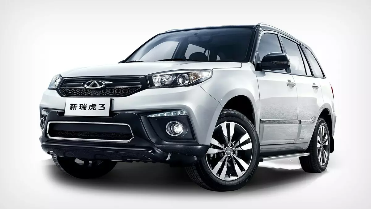 ဓာတ်ပုံတွင်: Chery Tiggo 3