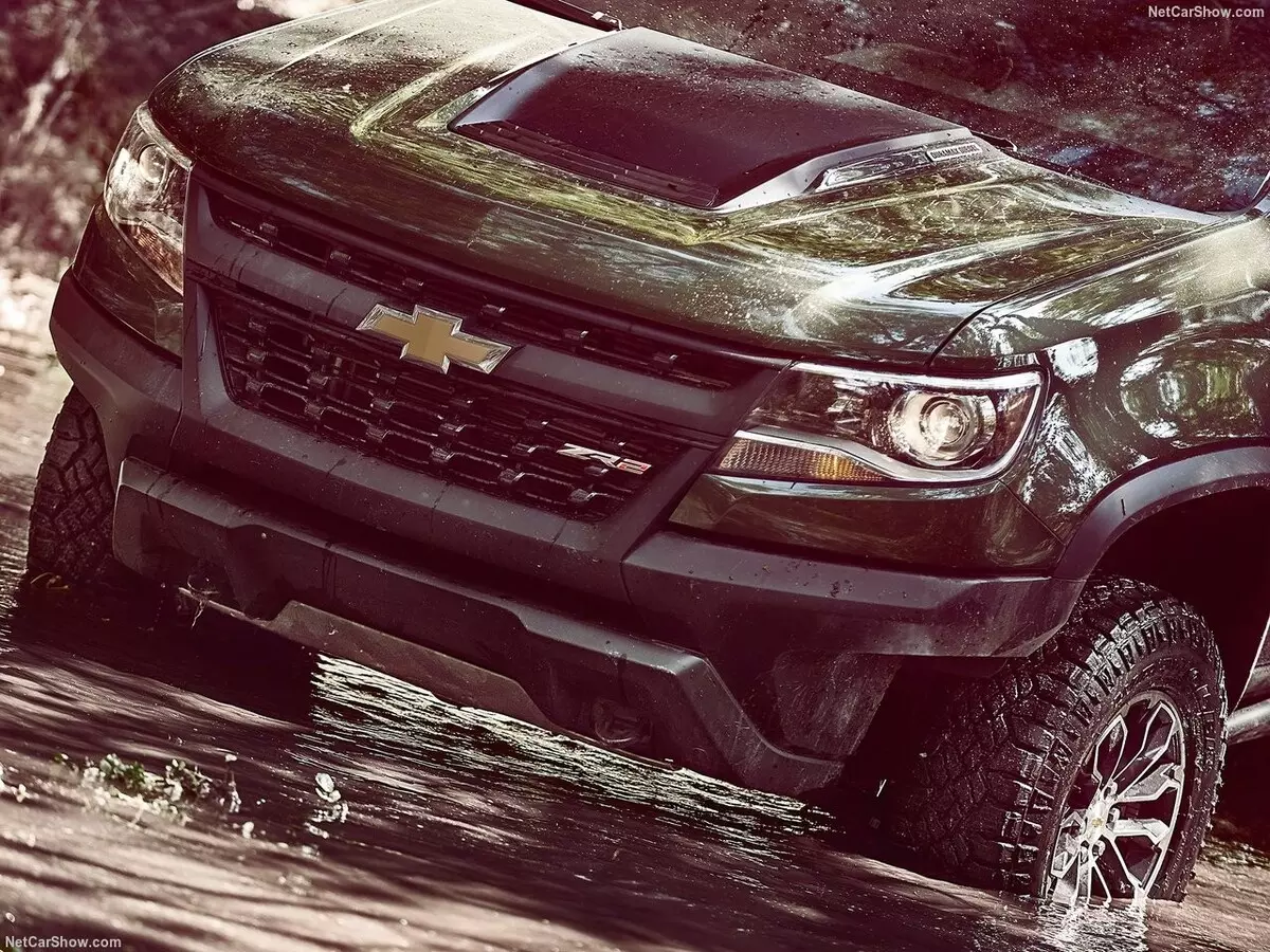 All-Wheel Drive Pickup Colorado Zr2 fick ett 