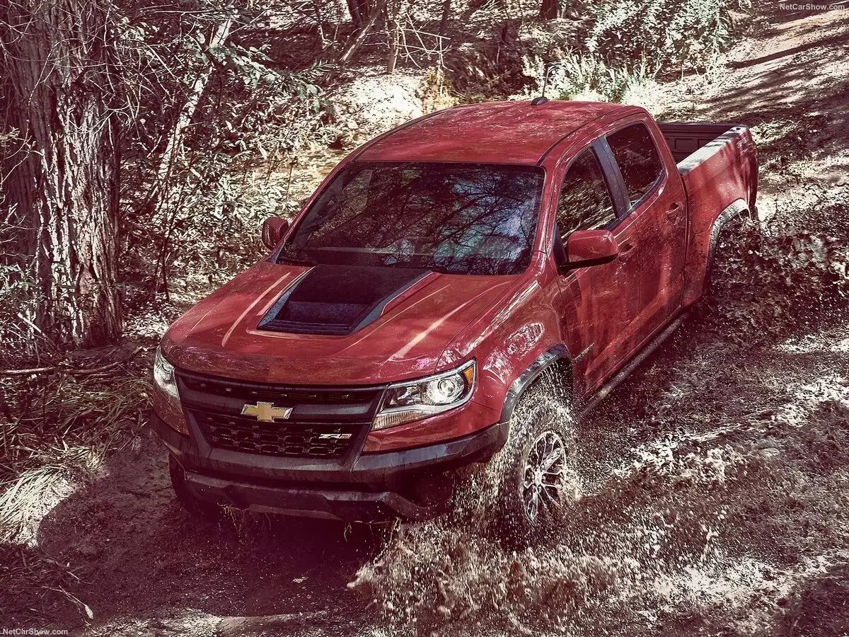 All-Wheel Drive Pickup Colorado Zr2 fick ett 