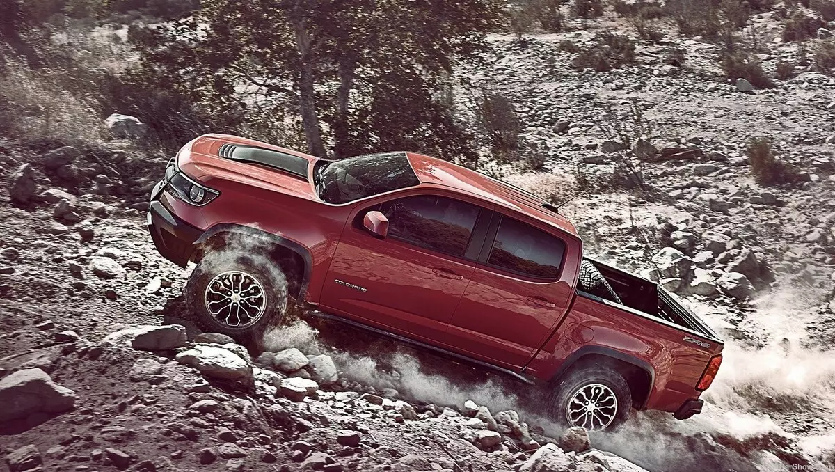 All-Wheel Drive Pickup Colorado Zr2 fick ett 