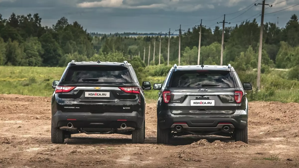 Ford Explorer ve Chevrolet Traverse