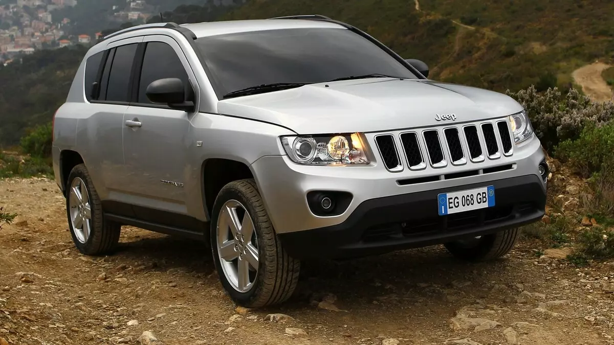 Op de foto: Jeep Compass