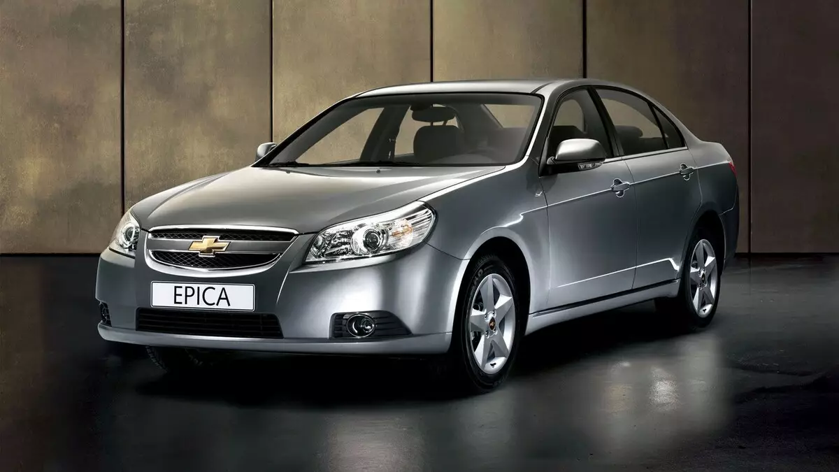 Chevrolet Epica со километража: попрскувачка шасија - одлично тело 33501_2