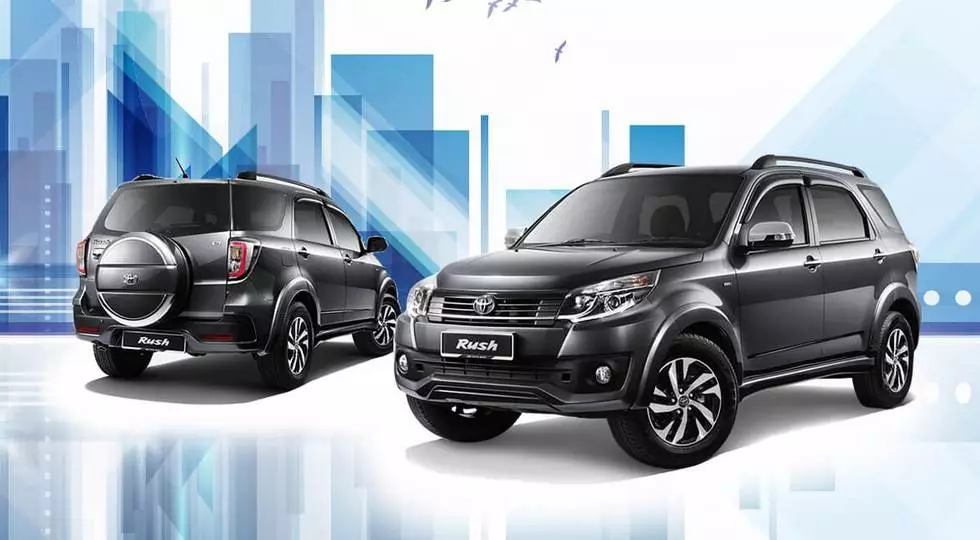 புதிய SUV டொயோட்டா ரஷ் மற்றும் Daihatsu Terios: முதல் படங்கள் 33504_3