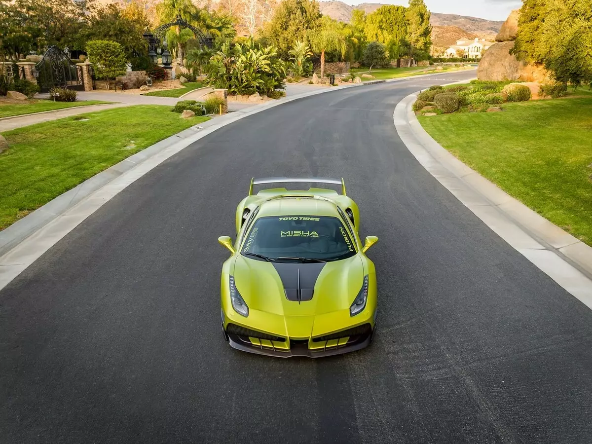 Ateler Misha apẹrẹ ti a ṣẹda lati Ferrari 488 GTB 