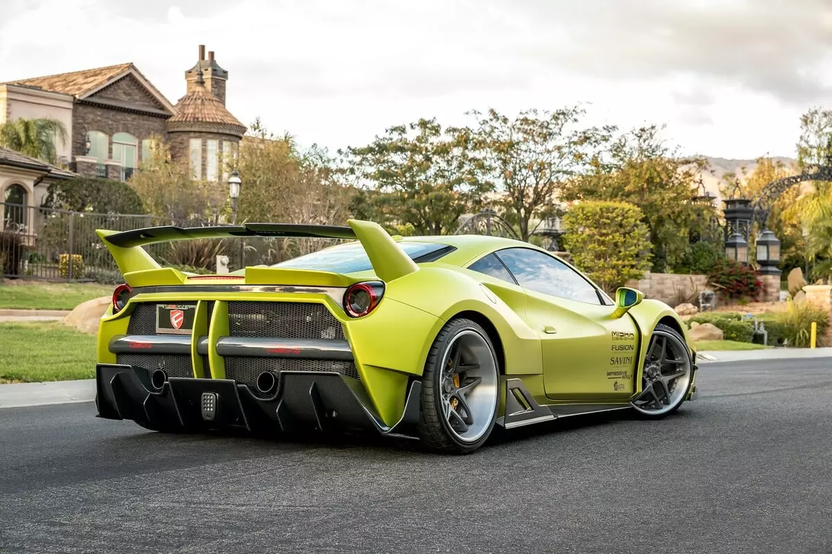 Atelier Misha дизајн создаден од Ferrari 488 GTB 