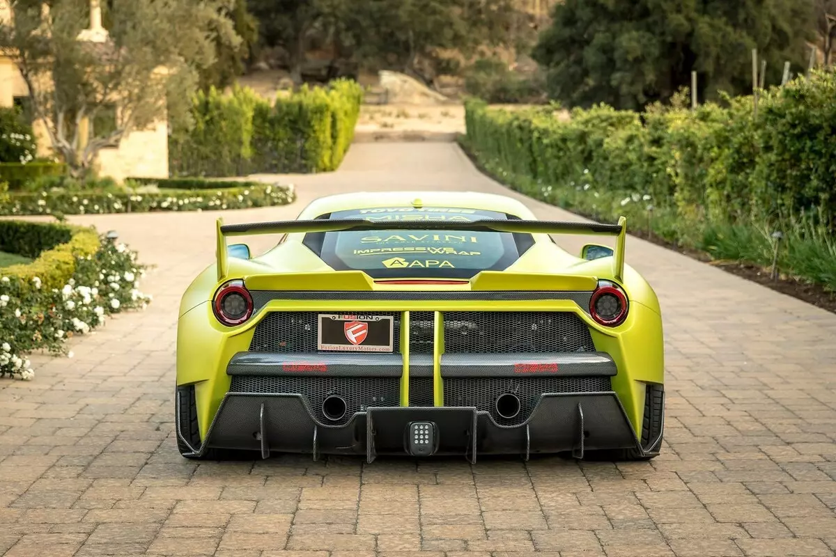 Ateler Misha apẹrẹ ti a ṣẹda lati Ferrari 488 GTB 