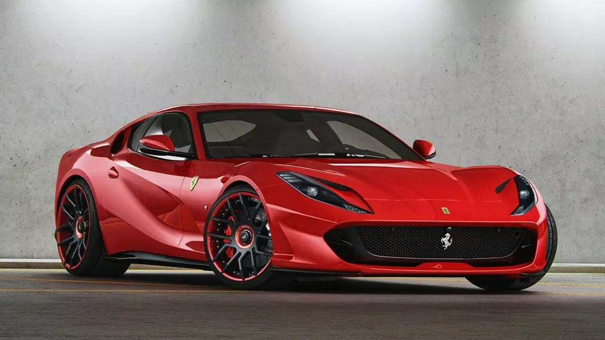 Ferrari 812 Superststrest maua styling 