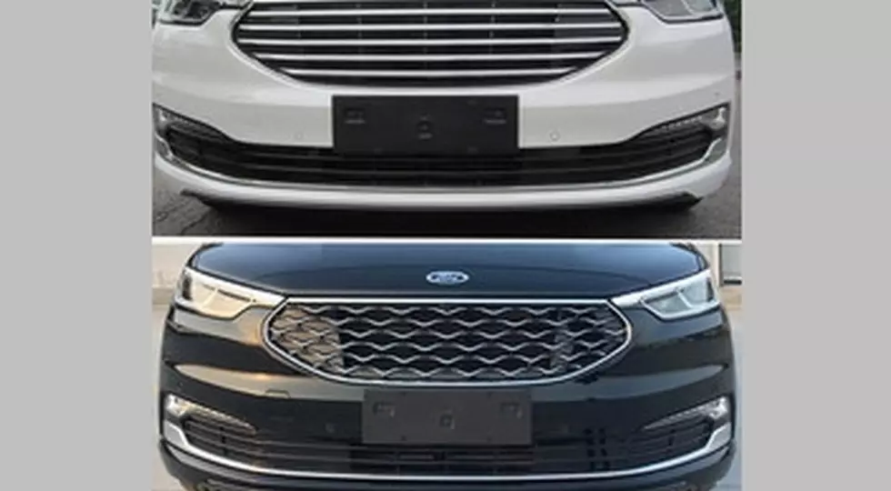 From above - standard updated Ford Taurus, bottom - version Vignale