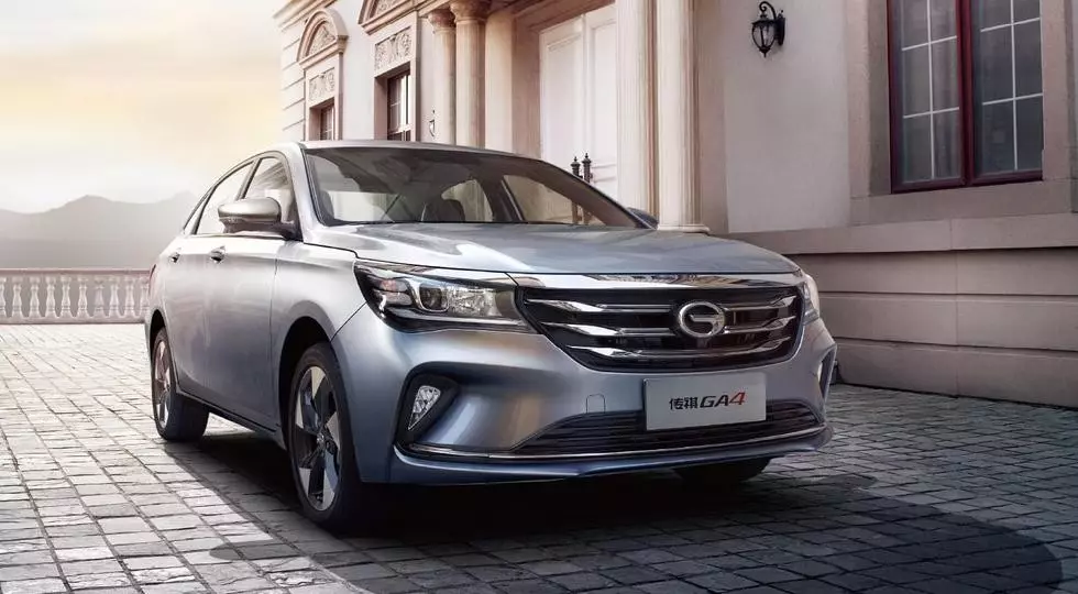 新しいGAC Trumpchi GA4セダンは市場に入ります 33805_1