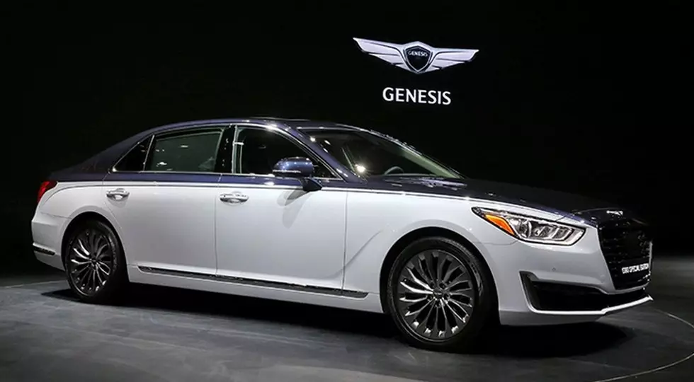 Gênesis mostrou uma nova versão do carro-chefe Sedan G90 33880_2