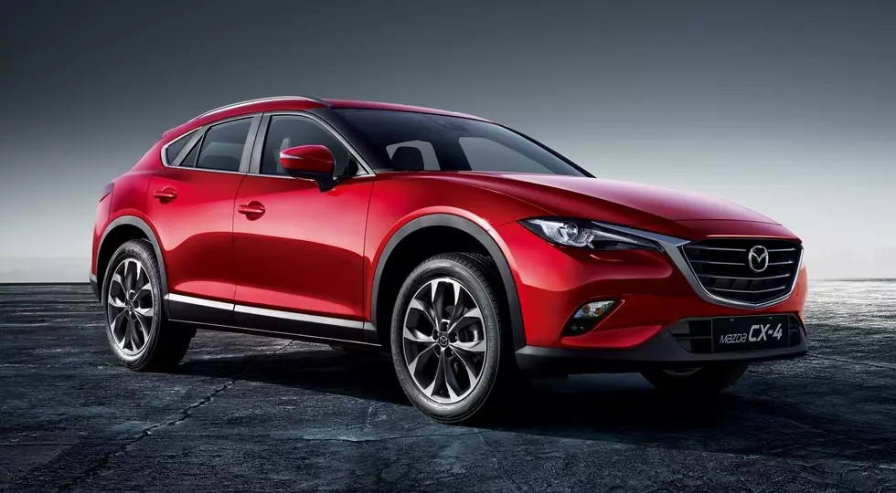 Cross-Boope mazda CX-4 مۇرەك بولغان «ئېنىق» بولۇشى كېرەك. 33884_1