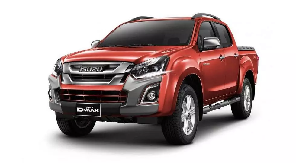 I-Pickup i-Iruzu d-Max ifumene inguqulelo entsha 34127_1