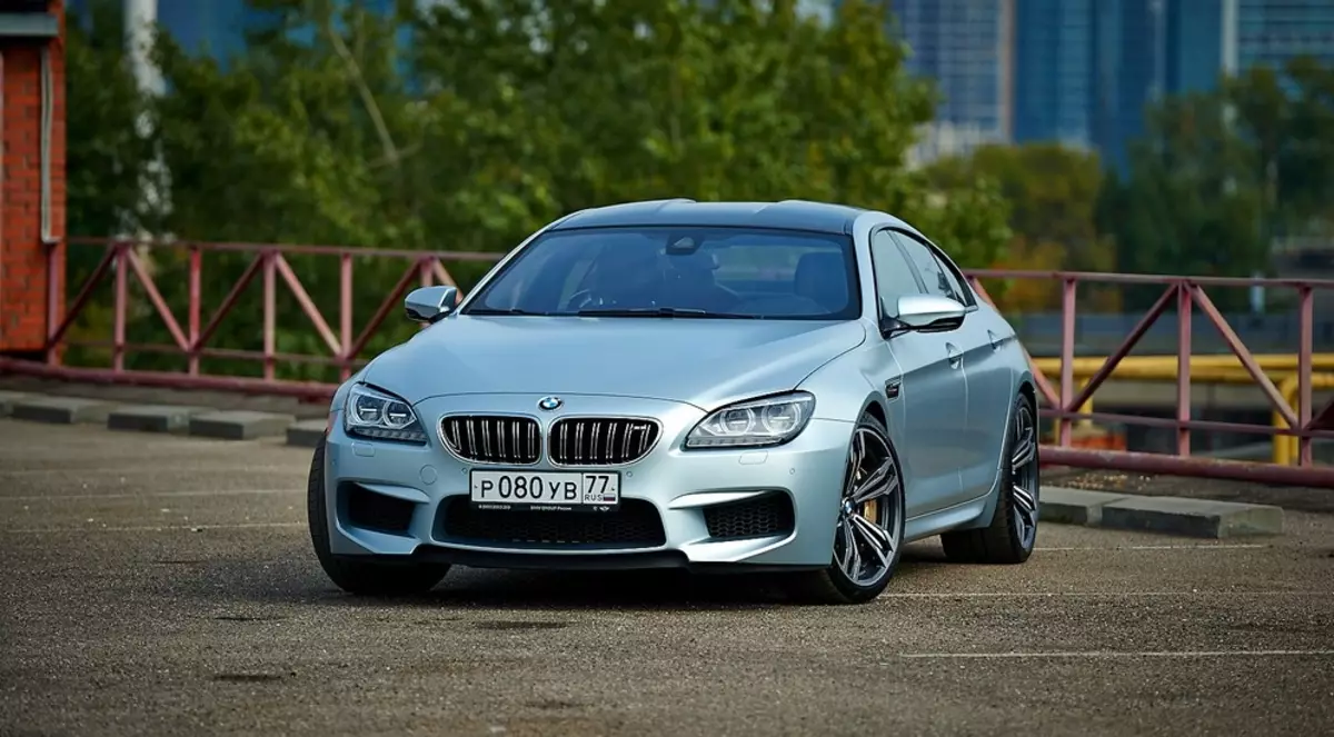 សាកល្បងបើកបររថយន្ត BMW M6 M6 Granceupe: BGEGE ជាមួយ 