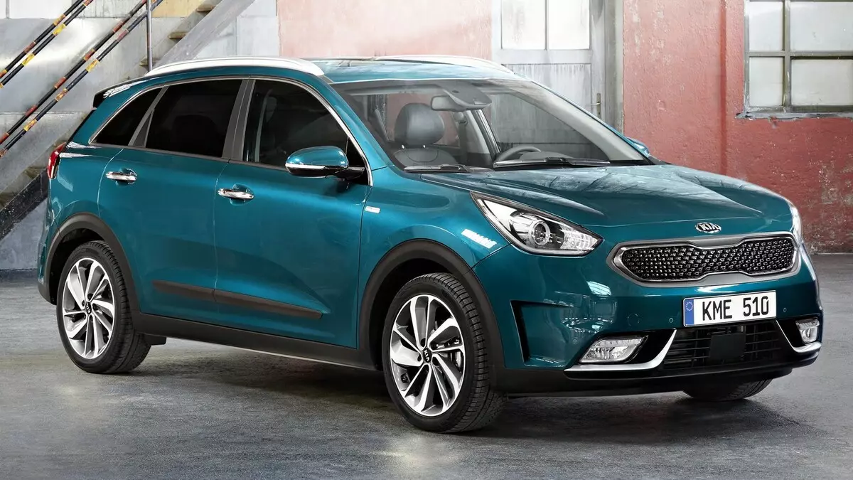 Europeërs koop 'n hibriede kruising Kia Niro 34215_1