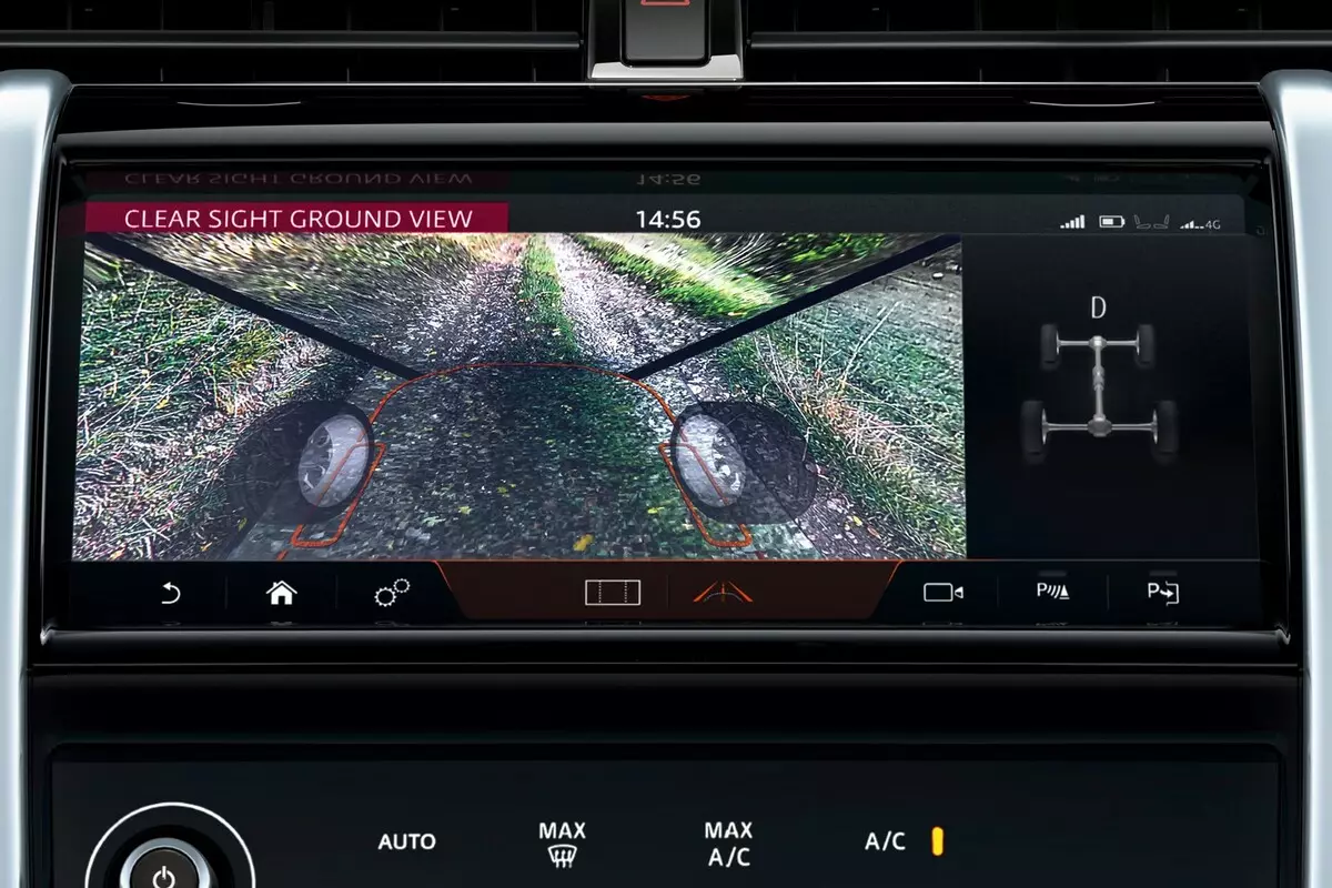 Gi-update nga Land Rover Discovery Sport: humok nga hybridization ug lisud nga virtualization 34334_14