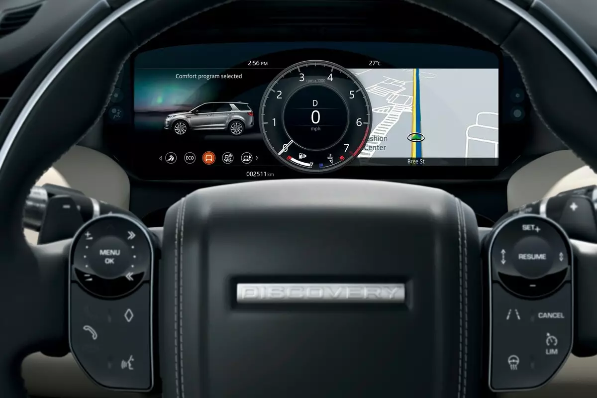 Päivitetty Land Rover Discovery Sport: pehmeä hybridisaatio ja kova virtualisointi 34334_6