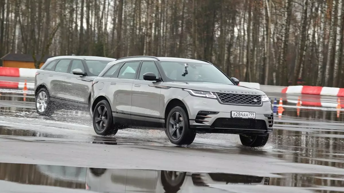 Помеѓу спортот и Евок: Првиот тест за тестирање ROVER VELAR 34345_34