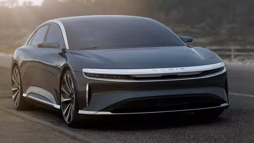 New Electrical Sedan: Lucid Air án endurhlaðna verður fær um að keyra meira en 830 kílómetra 34450_1