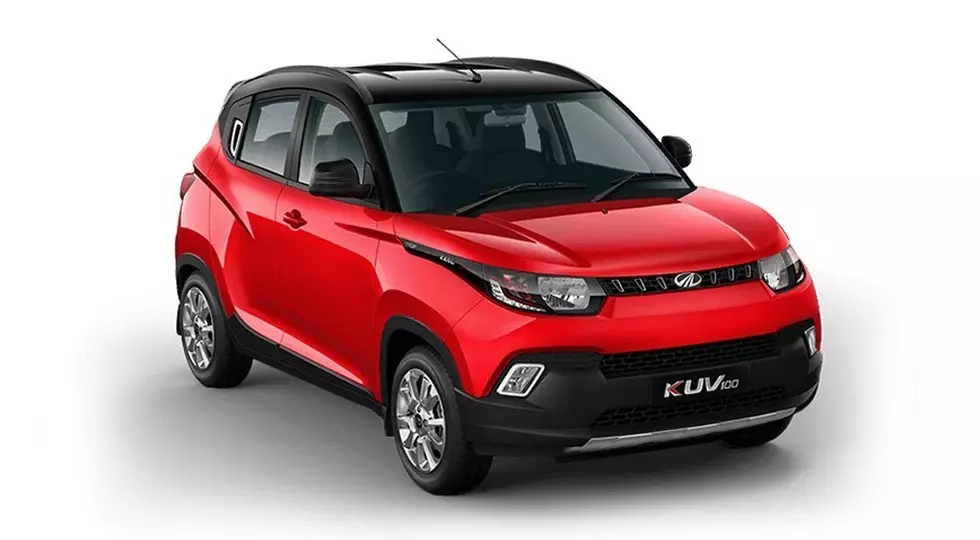 照片：Mahindra Kuv100周年纪念版