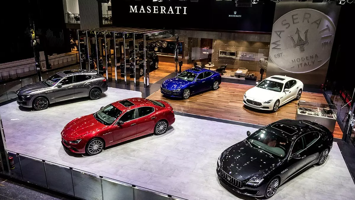 Maserati standa í Auto China 2018
