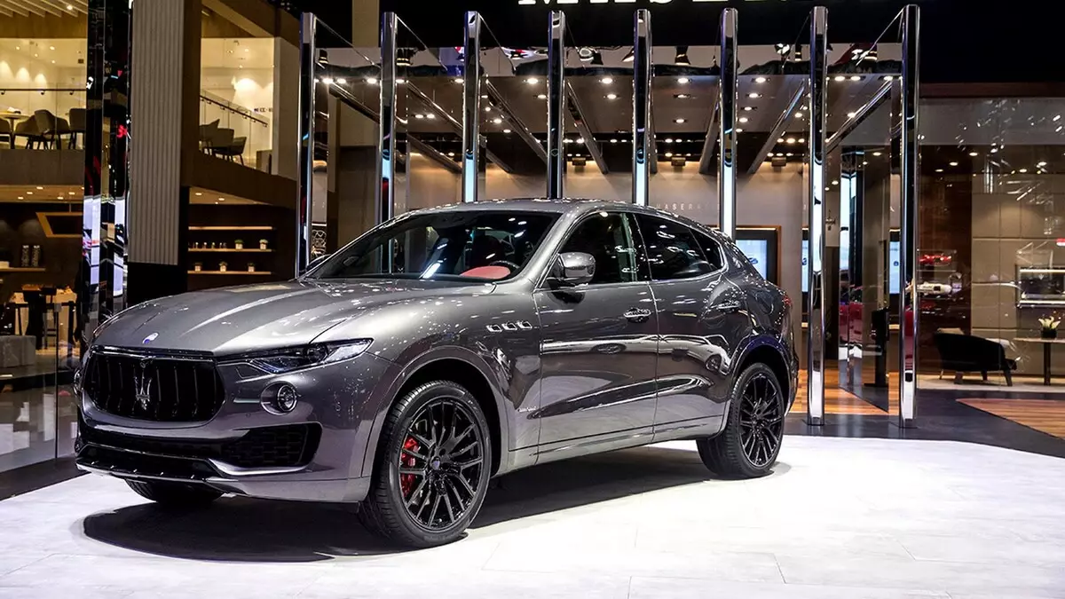 Maserati stand la Auto China 2018_levante s grasport My18