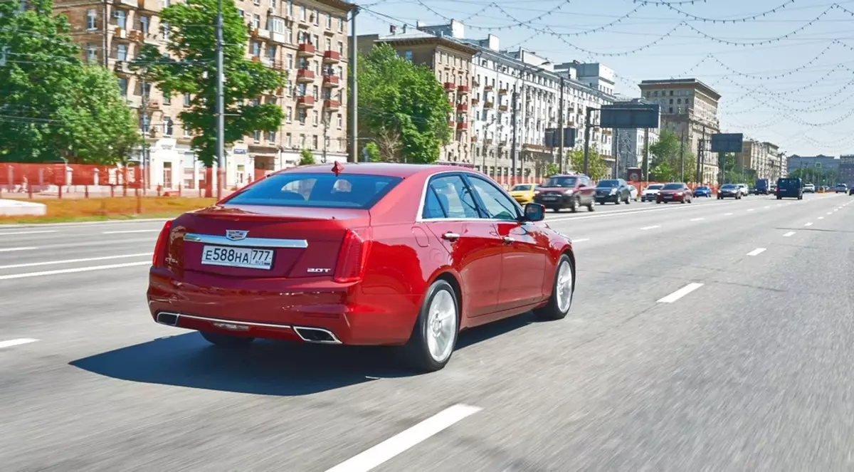 Туршилтын хөтөч Cadillac CTS: Detroit Baroque, бүү харгислал 345_26