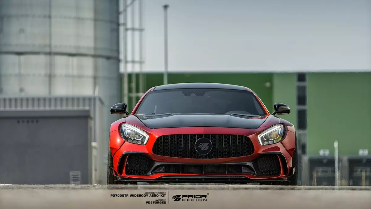 Mercedes-AMG GT S əvvəlcədən dizayndan 