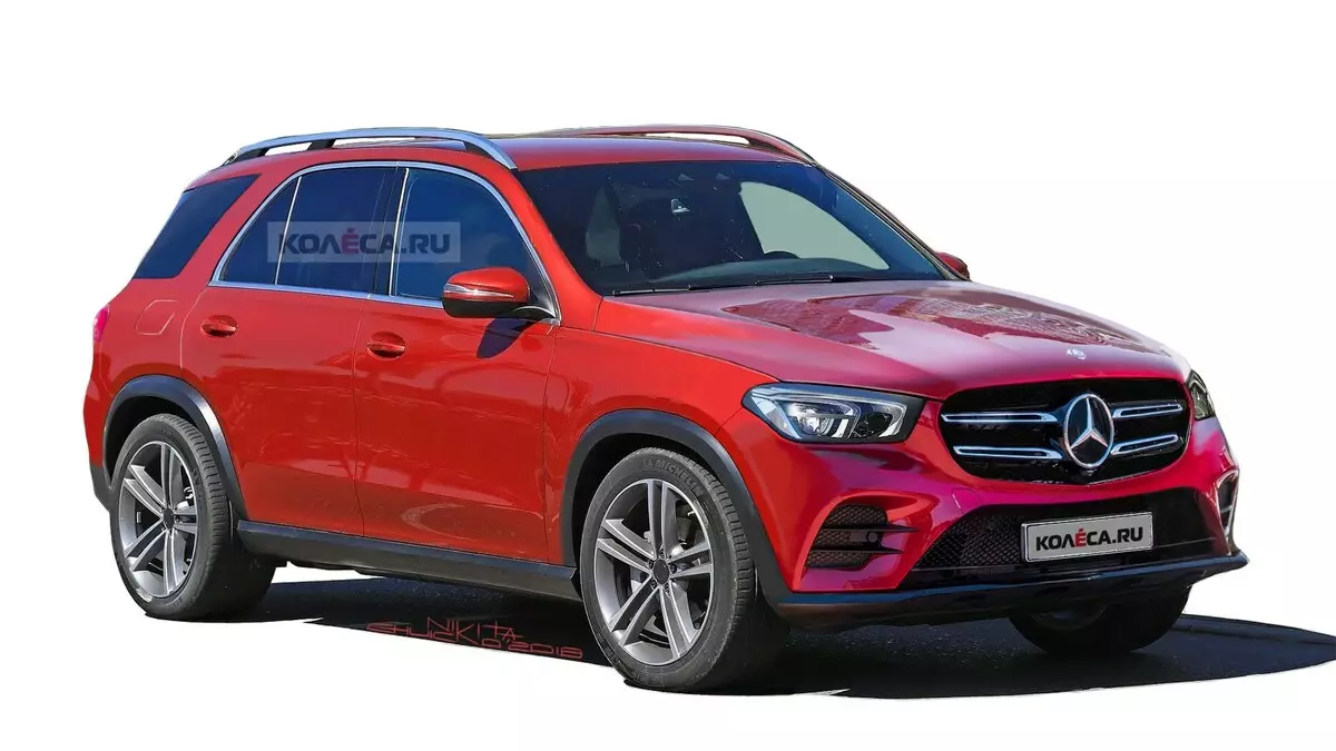 مرسيدس بنز GLE Front2