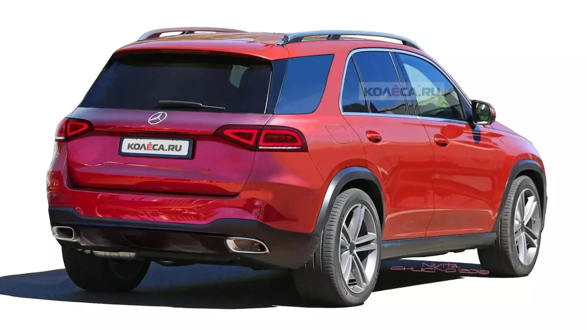 مرسيدس بنز GLE Rear2