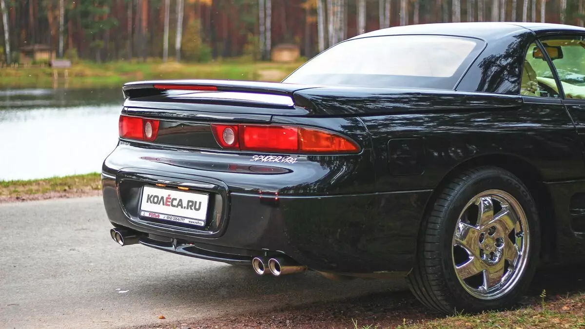 Nyekundu na nyeusi: uzoefu wa umiliki wa Mitsubishi 3000gt 34765_16