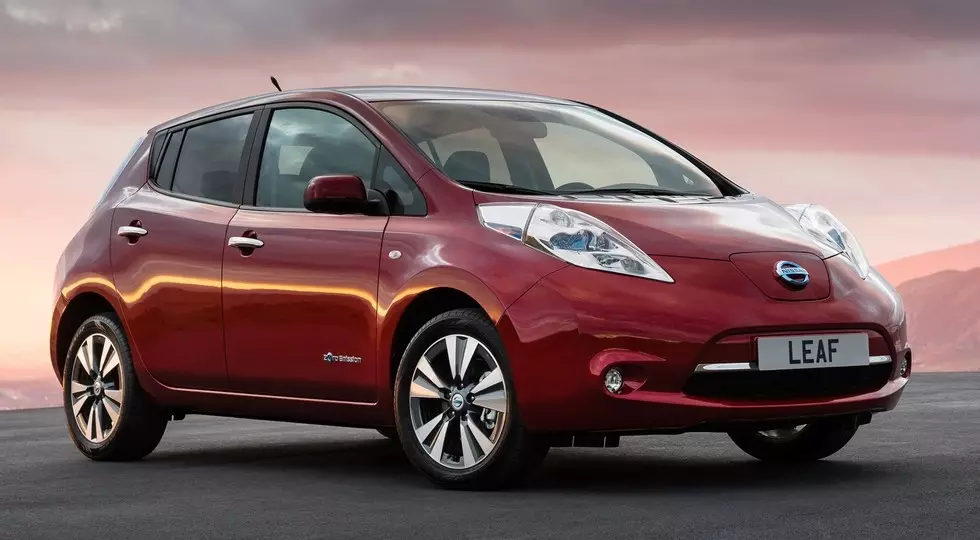 Sa larawan: Nissan Leaf.