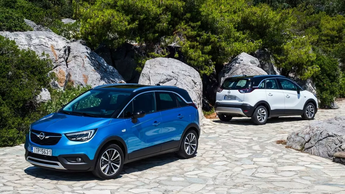 El opel crossland x crossover alineó 34887_1