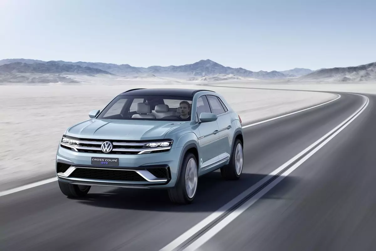 New Volkswagen Tiguan Drew ໂດຍອີງໃສ່ Conrosst Coupe Gte Concept 3494_3