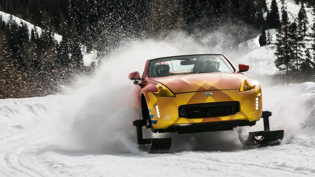 Nissan 370ZKI brings winter sports to a new level 34970_1