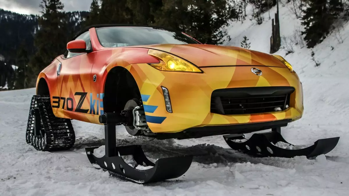 Nissan 370ZKI brings winter sports to a new level 34970_11