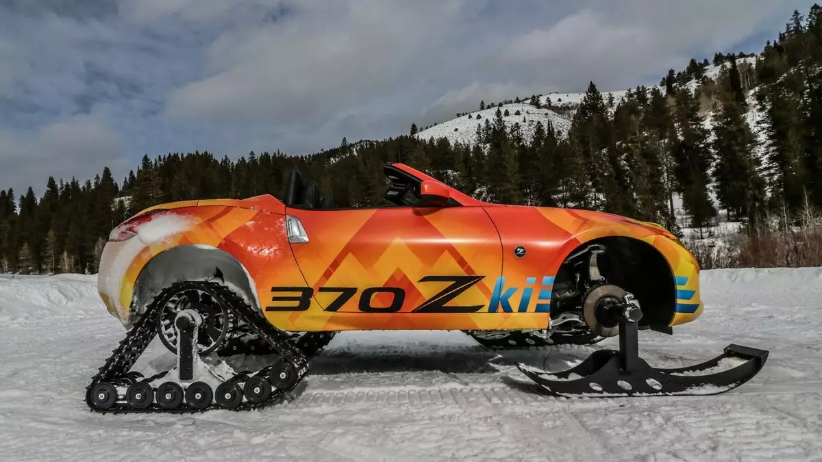 Nissan 370ZKI brings winter sports to a new level 34970_12