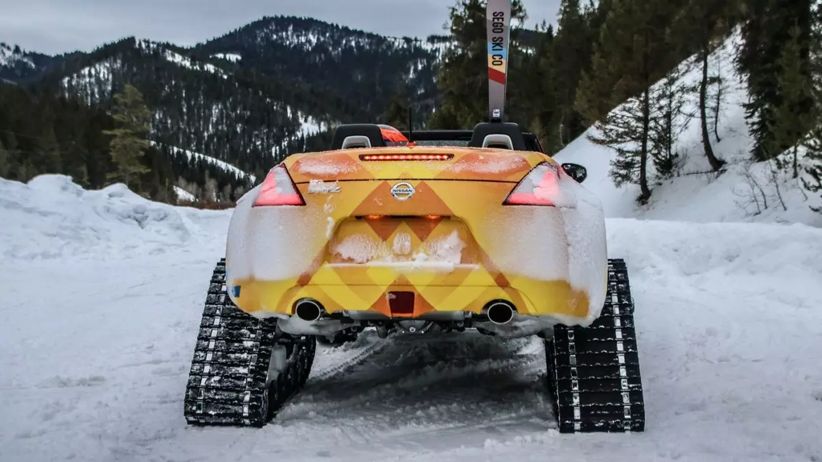 Nissan 370ZKI brings winter sports to a new level 34970_14