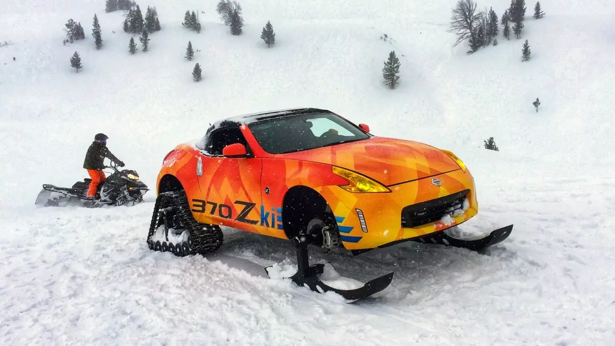 Nissan 370ZKI brings winter sports to a new level 34970_8