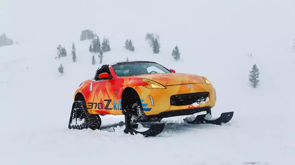 Nissan 370zki apporte des sports d'hiver à un nouveau niveau 34970_9